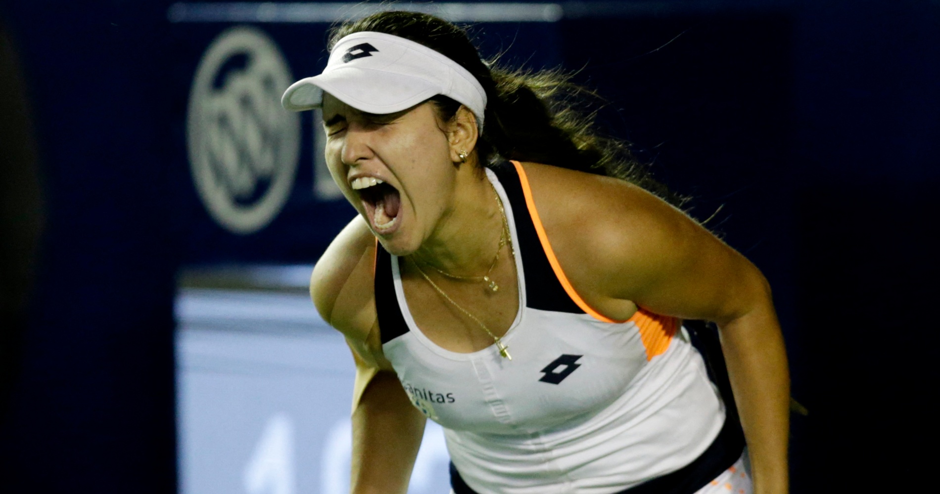 Osorio edges out Sakkari to reach second round - Tennis Majors