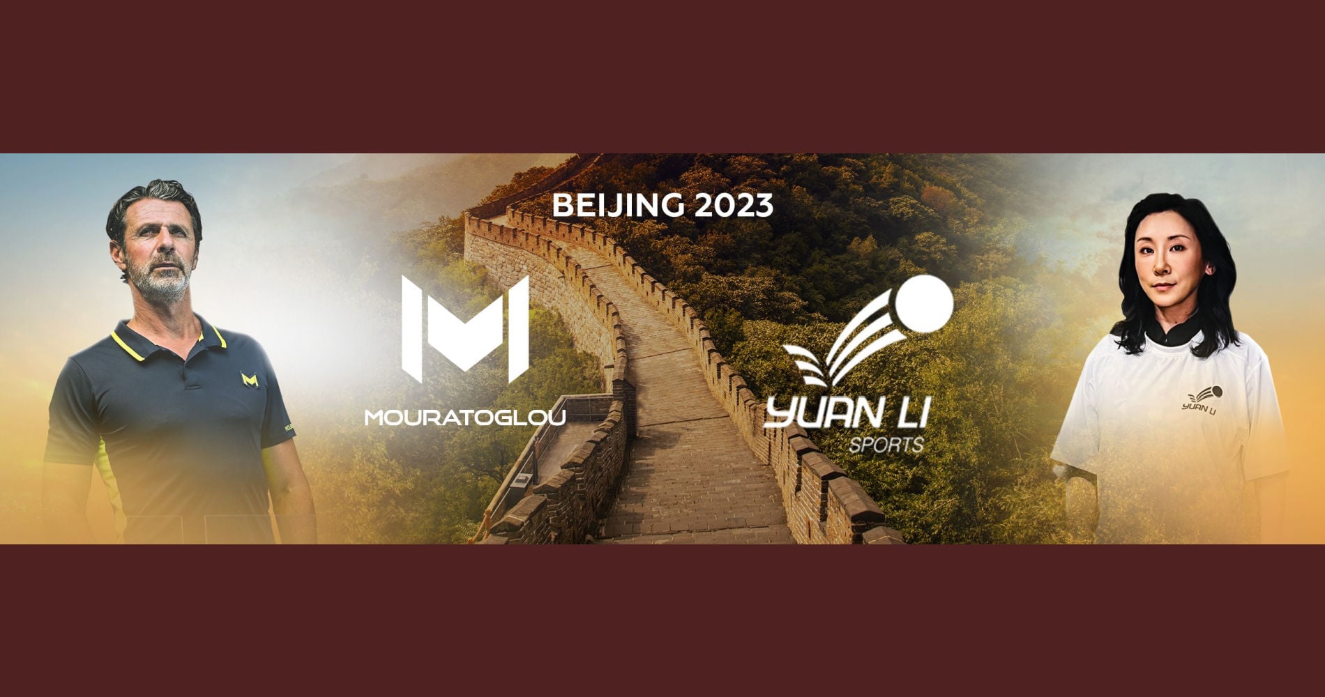 Patrick Mouratoglou and Yuan Li Sports partners - Tennis Majors