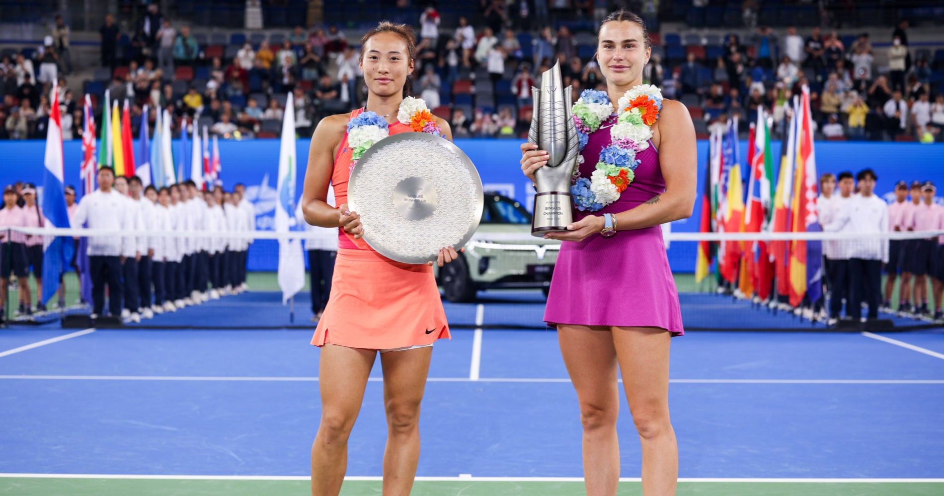 Sabalenka completes three-peat in Wuhan by defeating Zheng - Tennis Majors