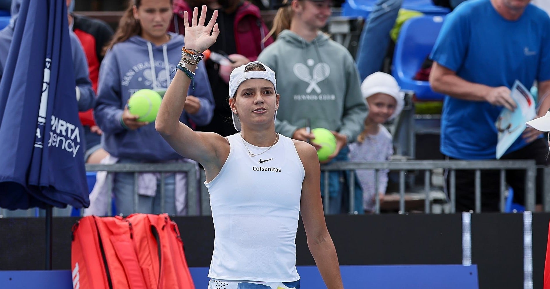 Arango beats Tomova to make second round - Tennis Majors