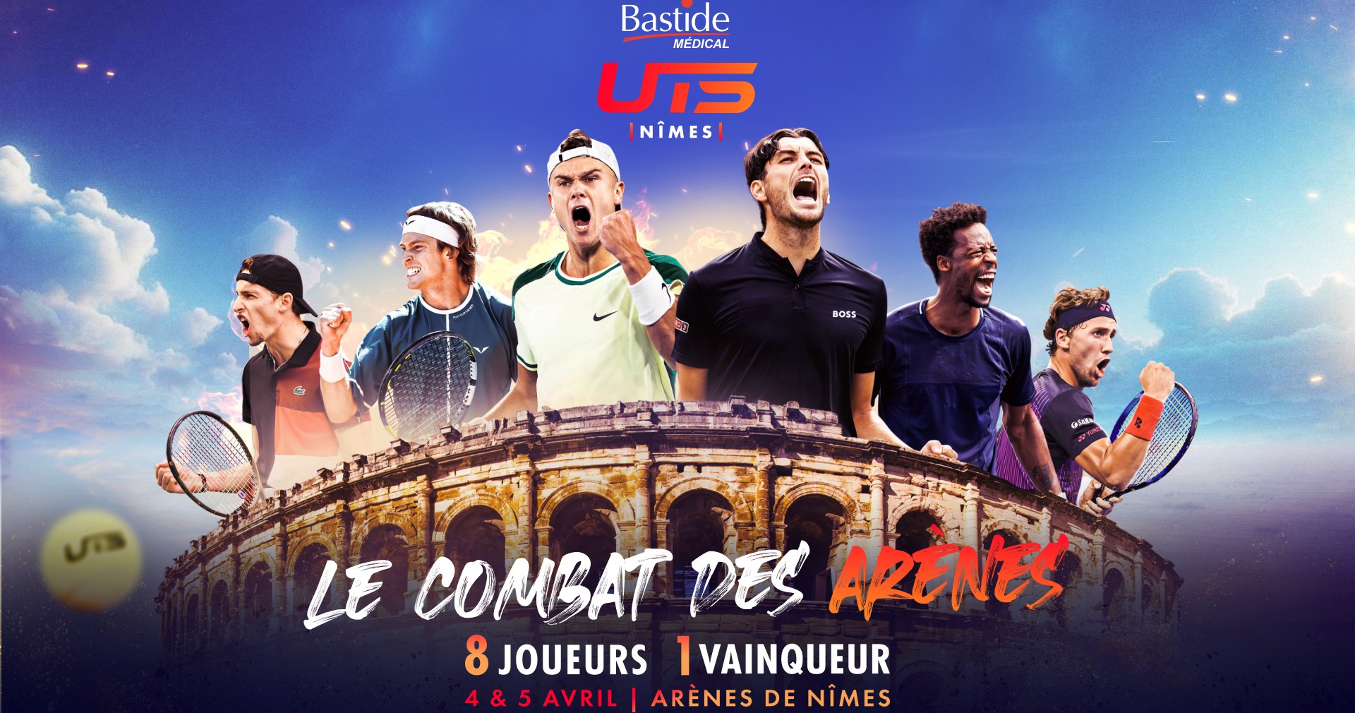 UTS Nimes : Fritz et Rune rejoignent le casting - Tennis Majors FR